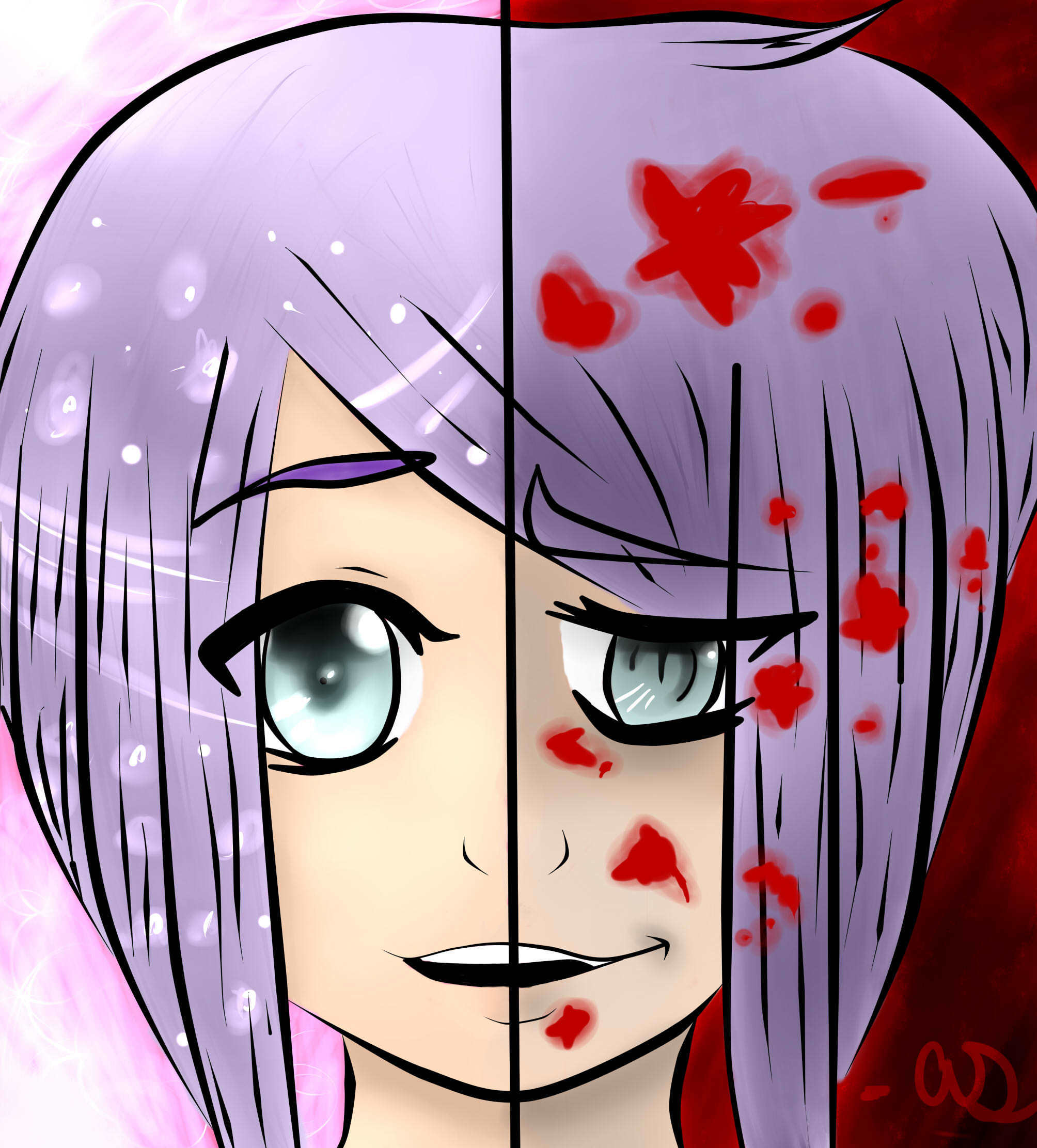 Yandere Girl Drawing by AlleyChan - DragoArt