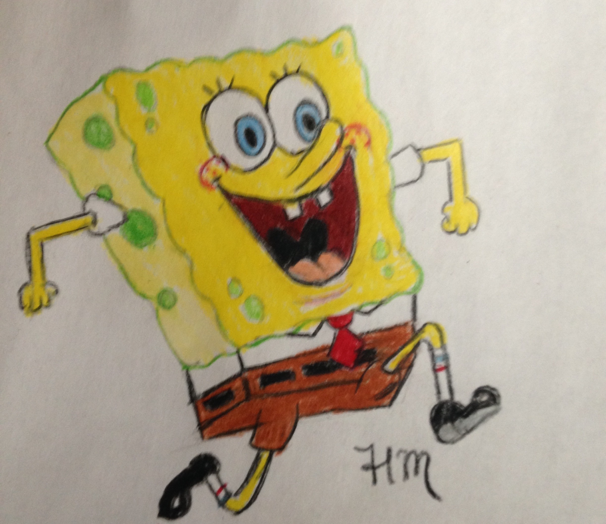 Spongebob Squarepants Drawing by haleycakes - DragoArt