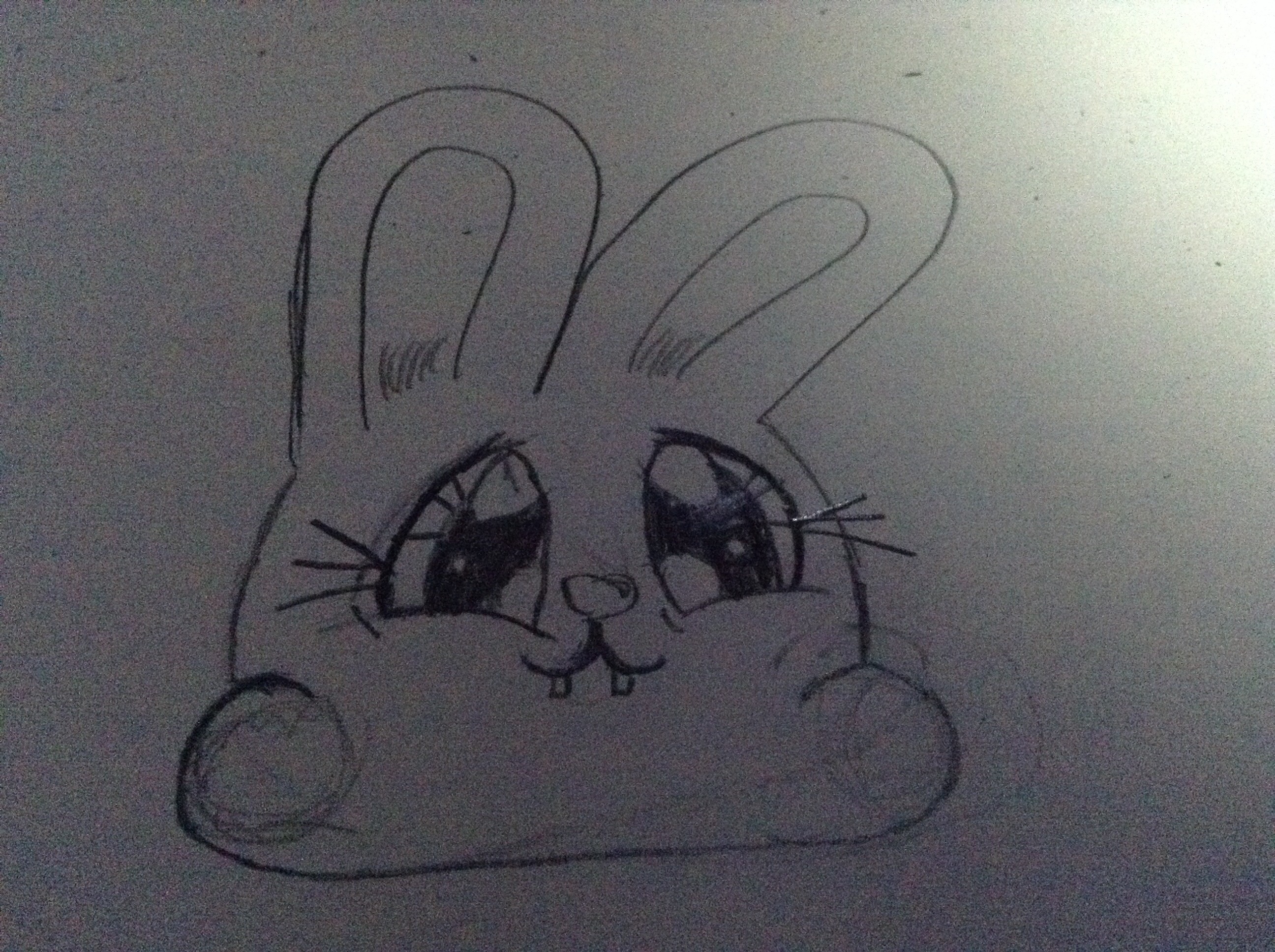 Anime Bunny Drawing by Froggytheanimegirl - DragoArt