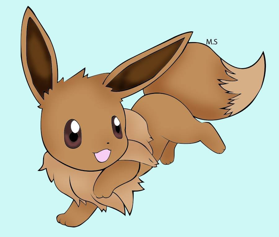 Eevee Drawing by Anime_fan23 - DragoArt