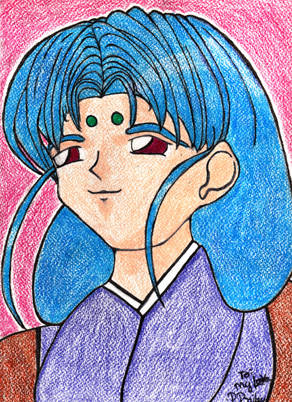 Tsunami From Tenchi Muyo Drawing by Raven013 - DragoArt