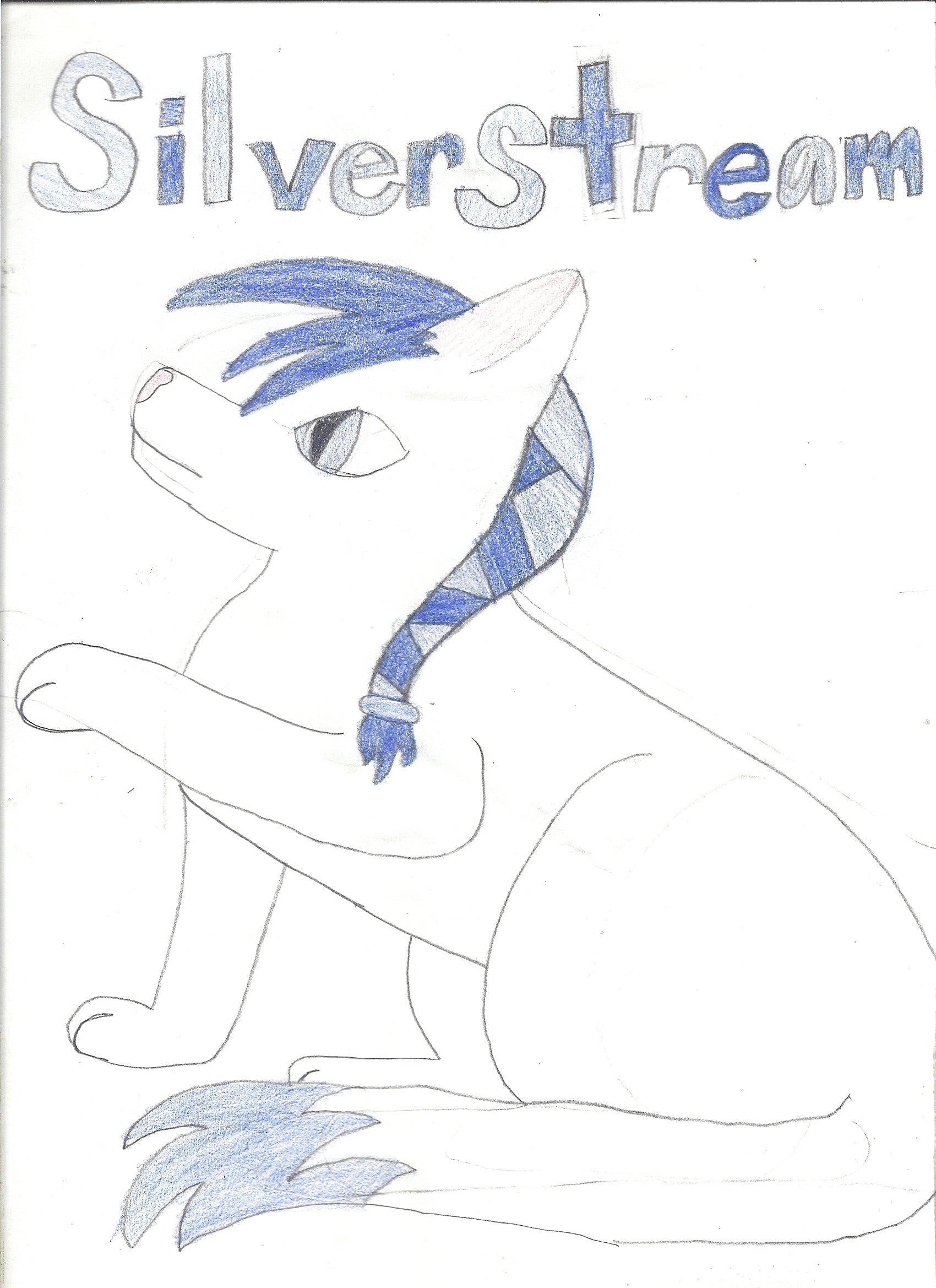 Silverstream Drawing by kk539142 - DragoArt