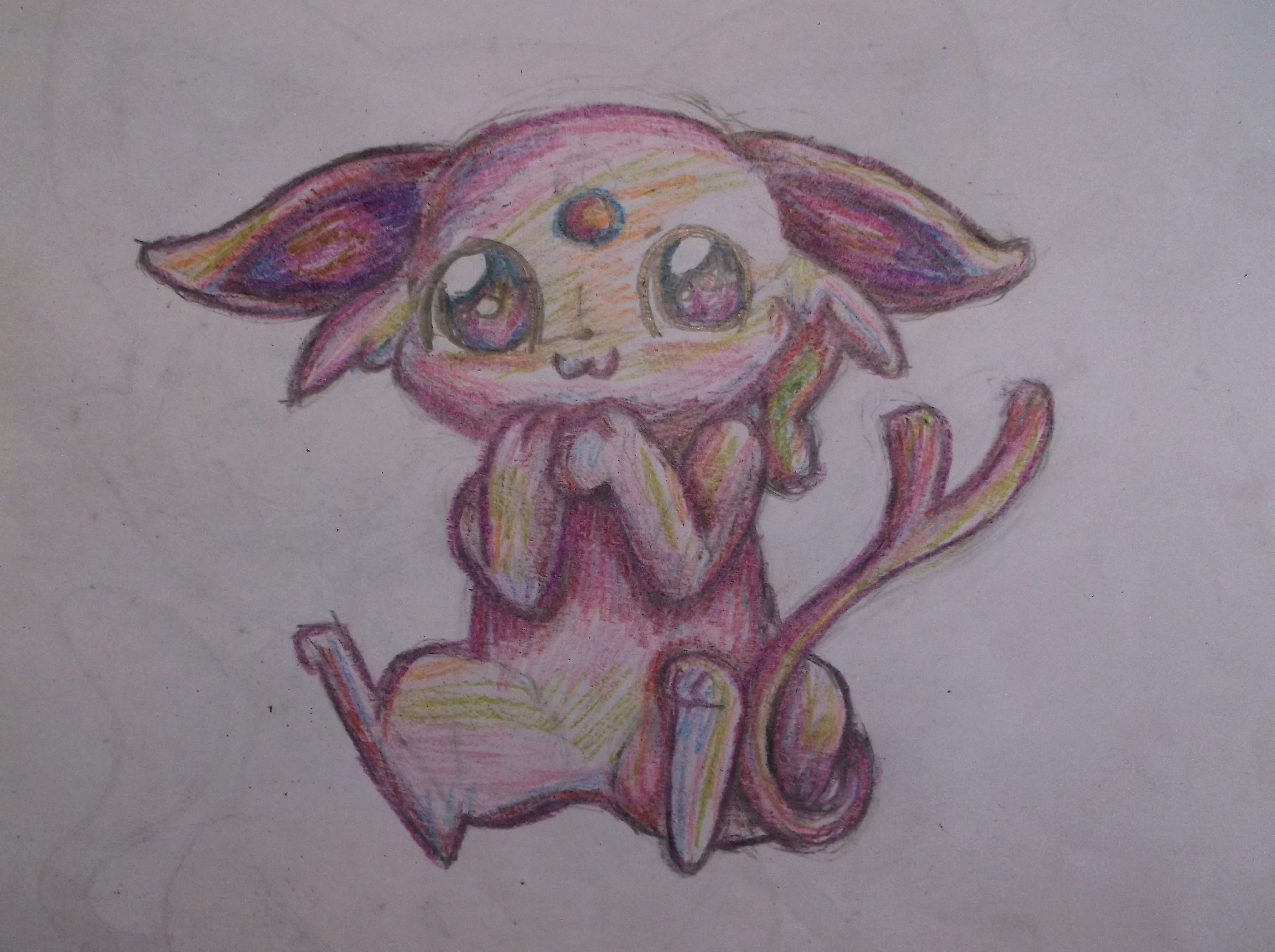 Espeon Drawing by Mangopie - DragoArt