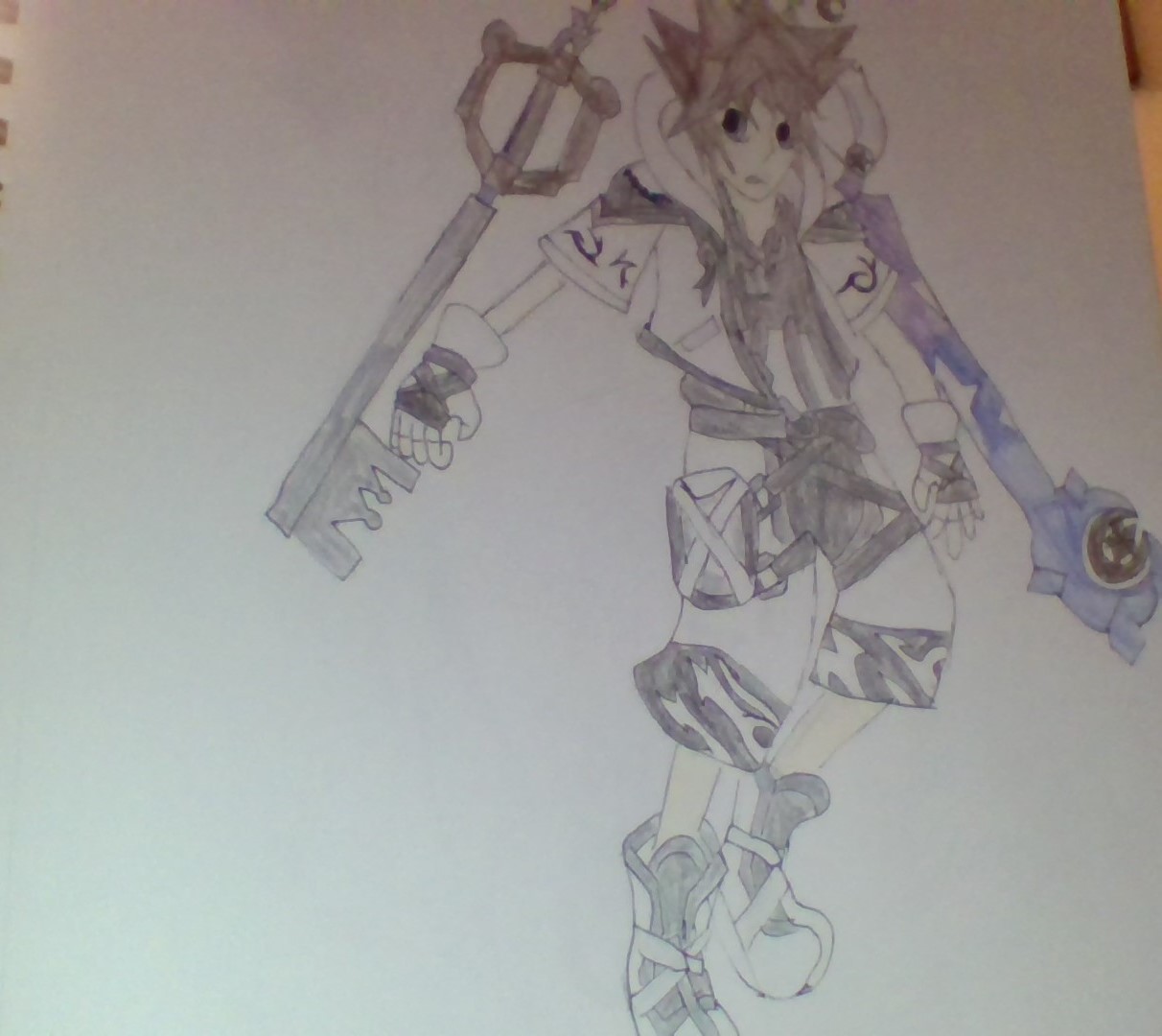 Sora Final Form Drawing by RubyRaider - DragoArt