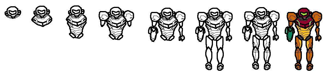 How To Draw Samus (easy) Drawing by MassiveMarioLuigi700 - DragoArt