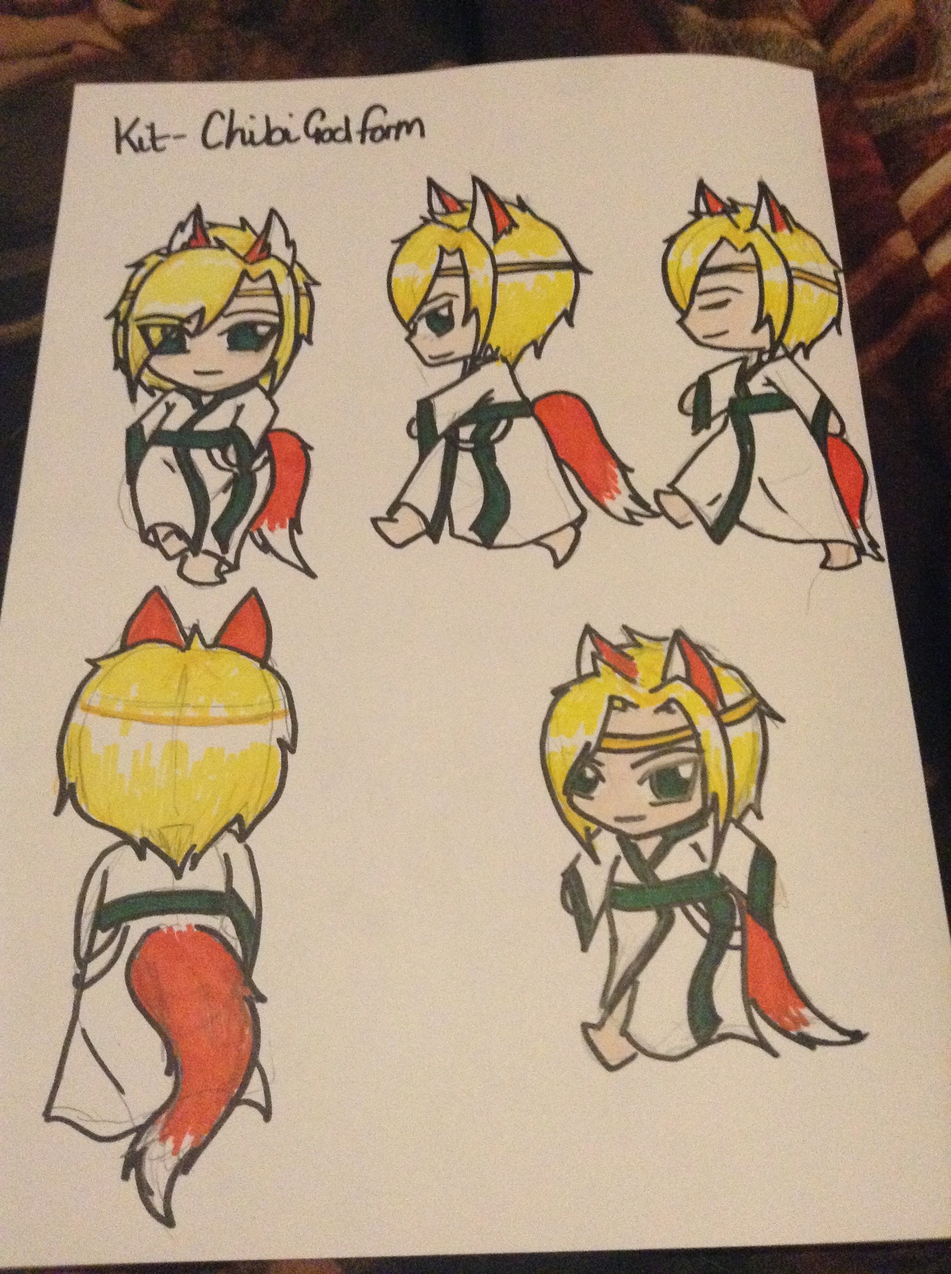 Kit Chibi Oc Drawing by eeyore1998 - DragoArt