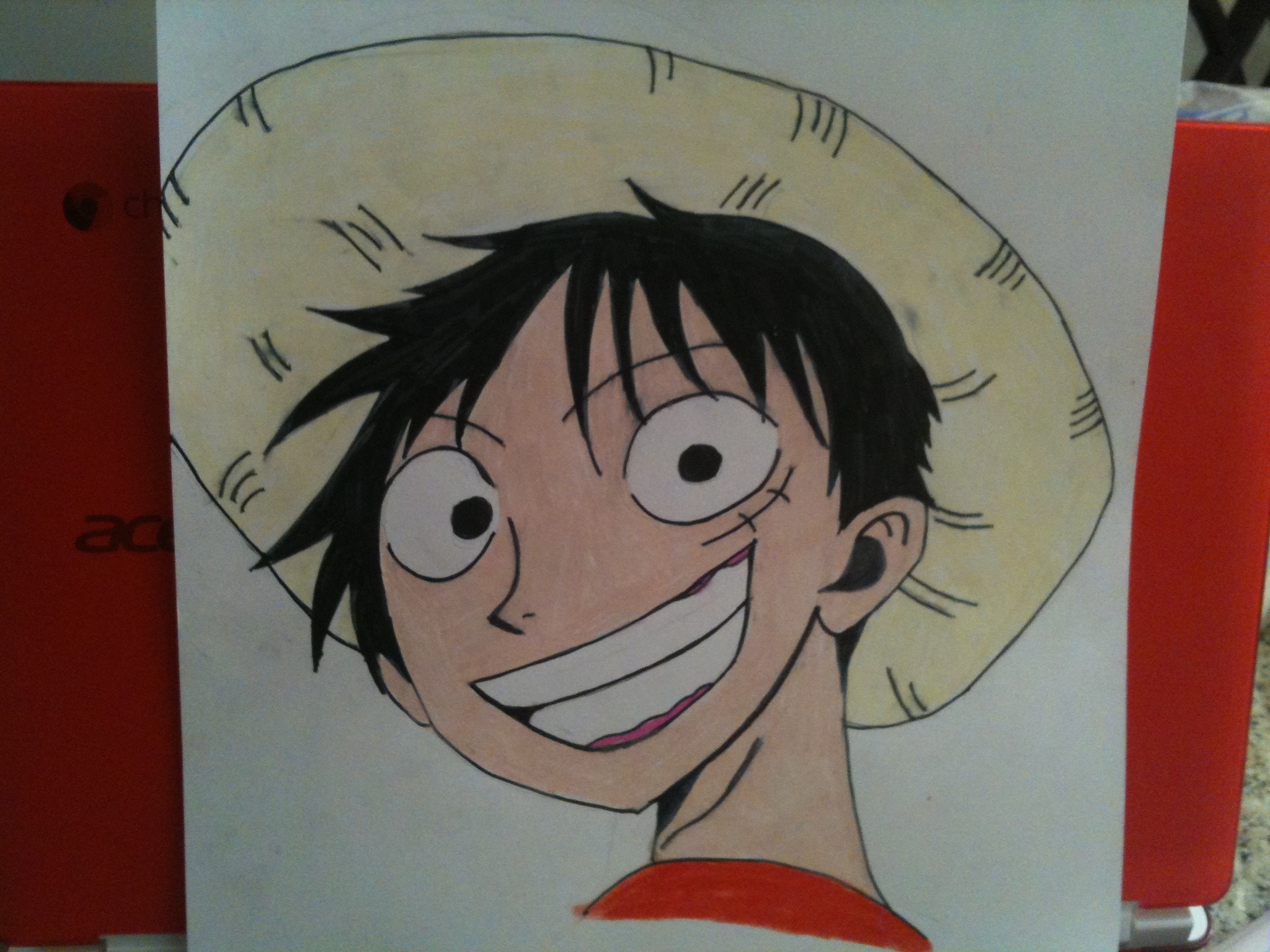 Monkey D Luffy Drawing by FireDragonSlayer - DragoArt