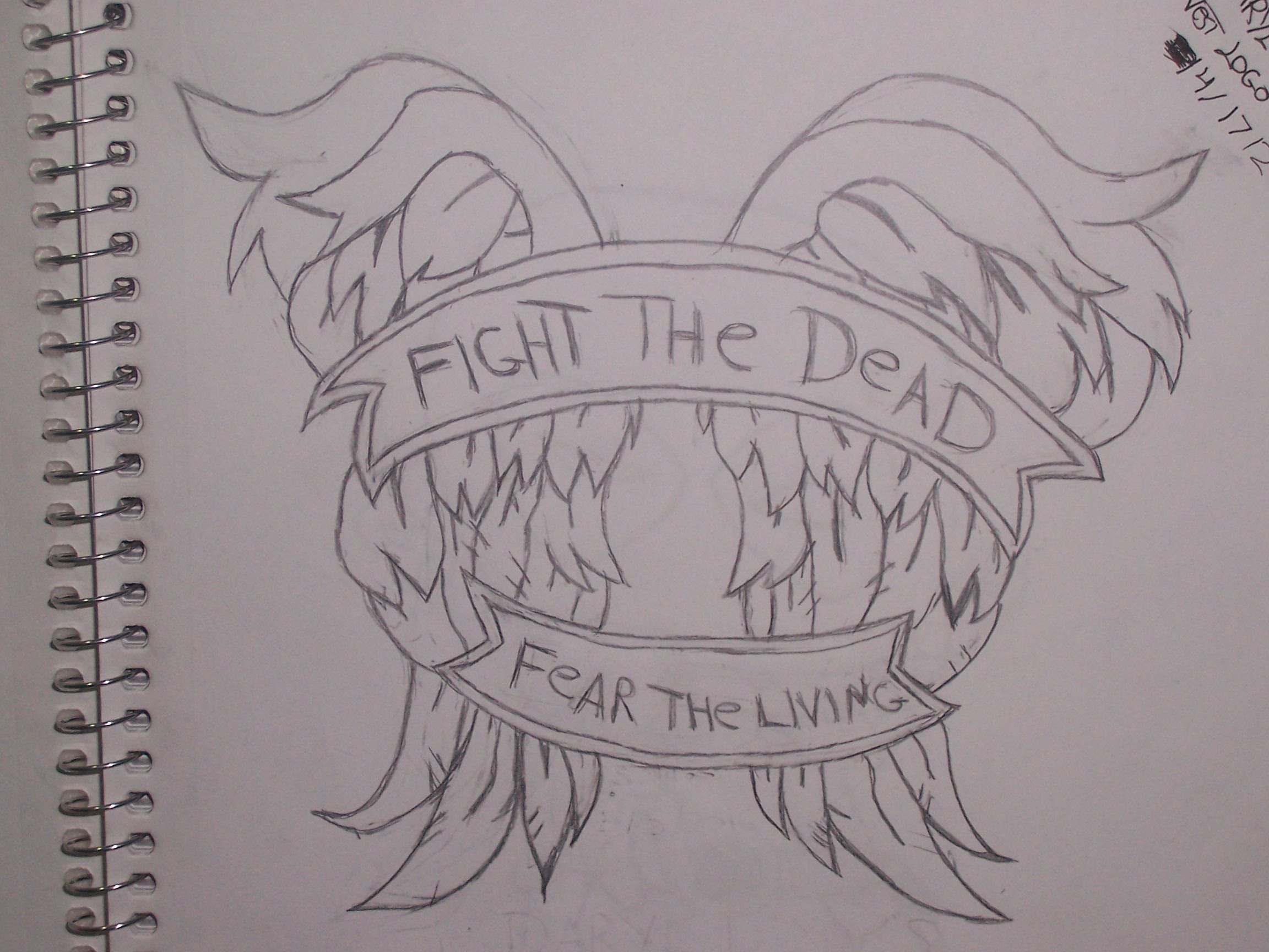 The Walking Dead Daryl Dixon Wings Drawing by sunlightmuse - DragoArt