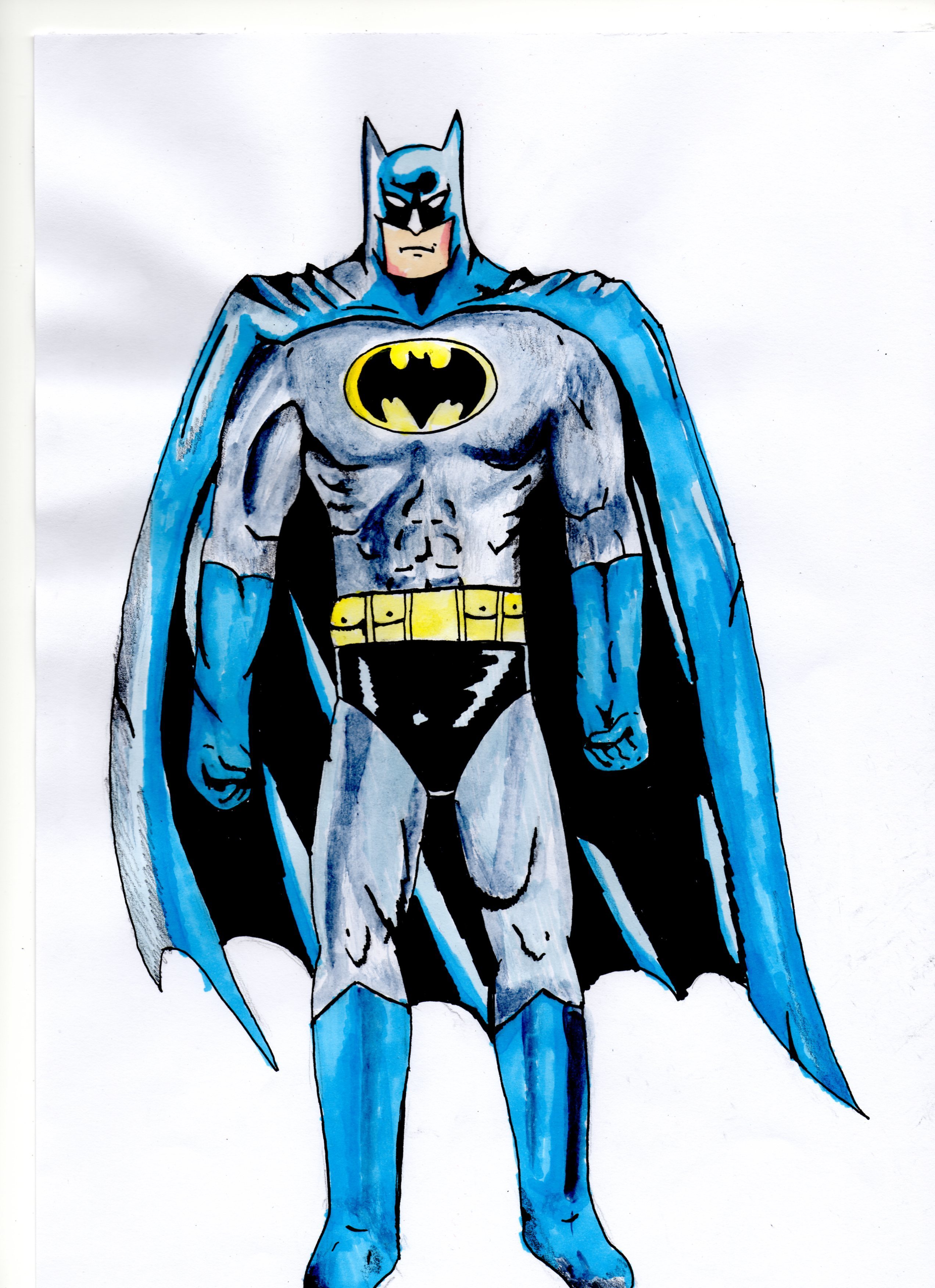 Batman Drawing by Fusion - DragoArt