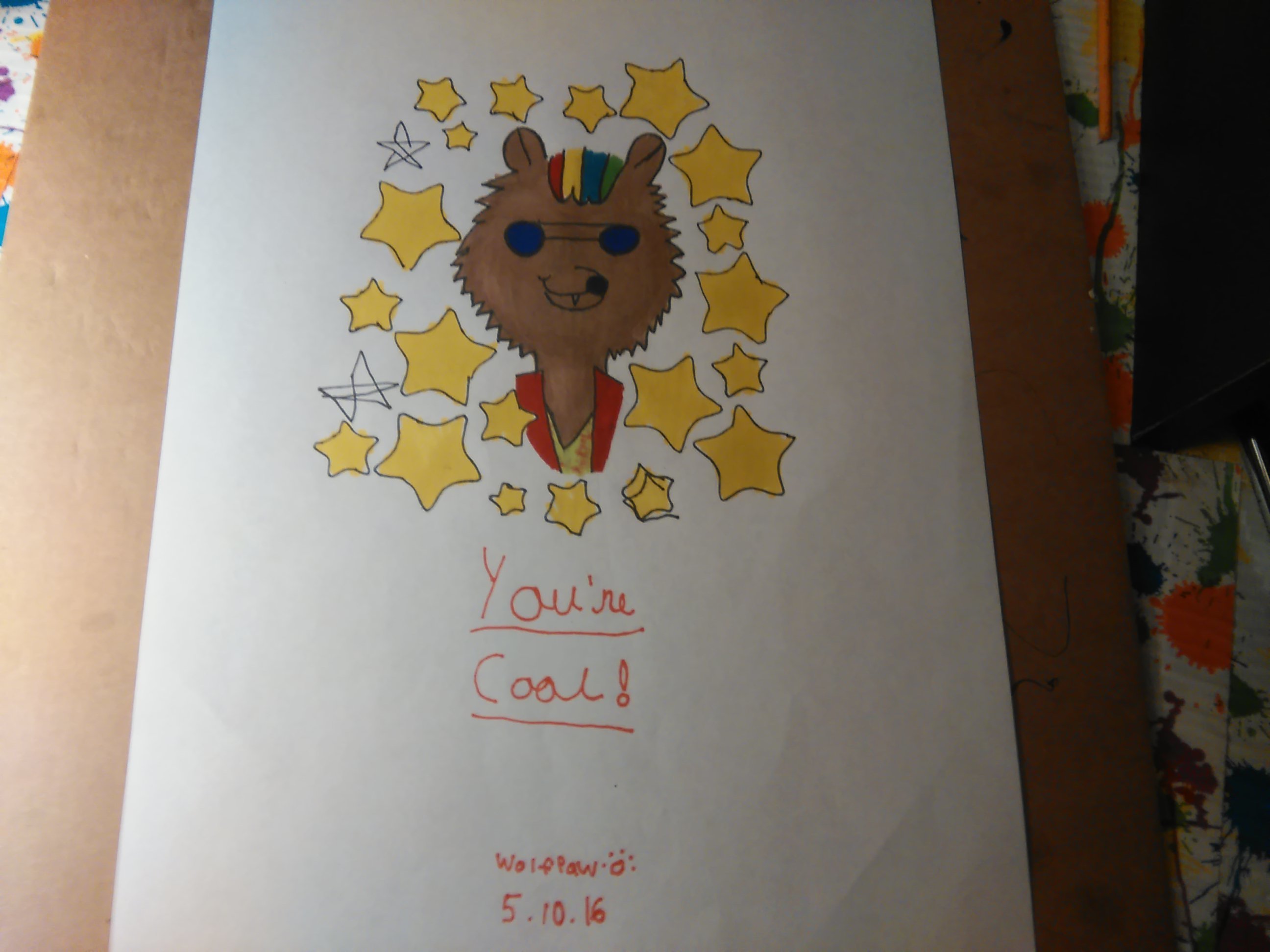 Technicolor Sherwolf Drawing by Sherwolf - DragoArt