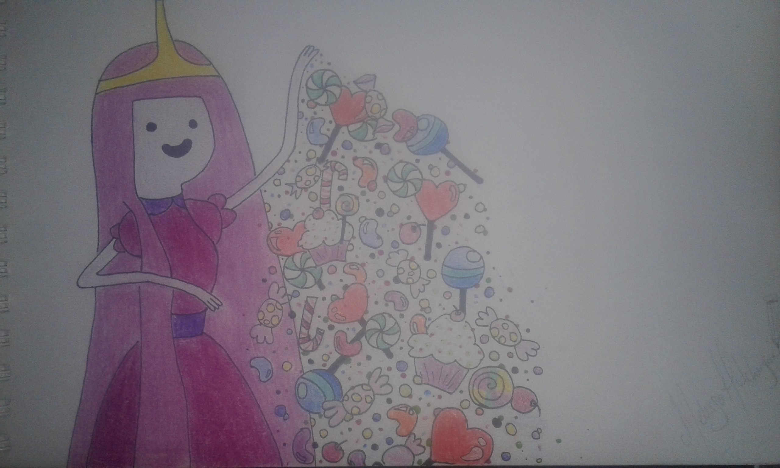 Princess Bubblegum Drawing by mizzlizz - DragoArt