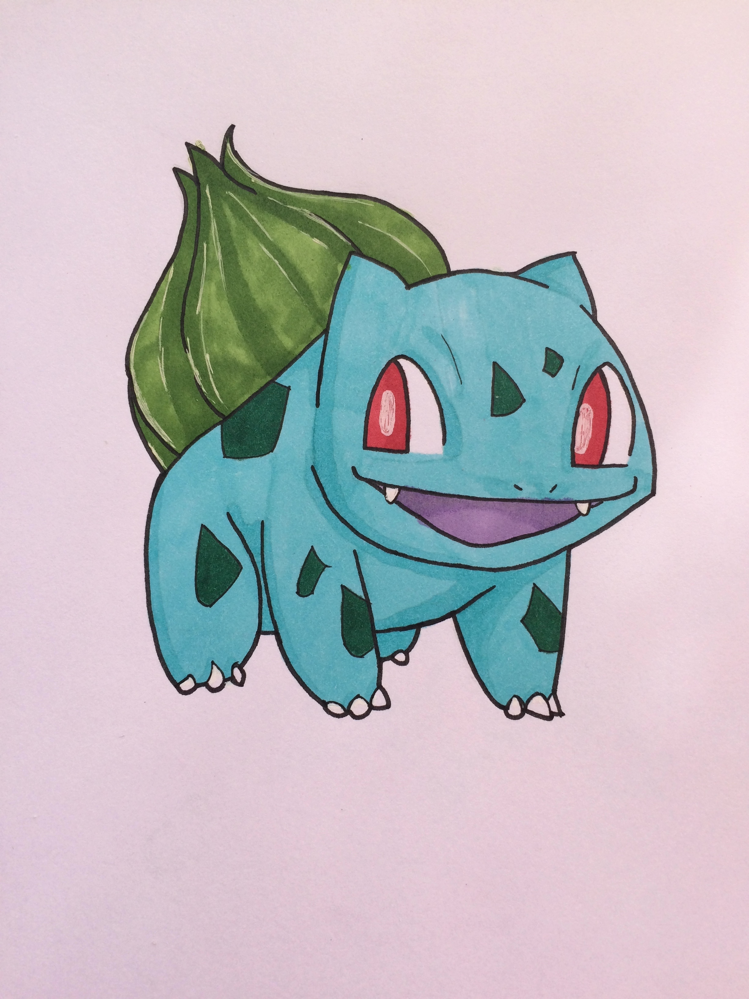 Bulbasaur Drawing by T3ssailoveu - DragoArt
