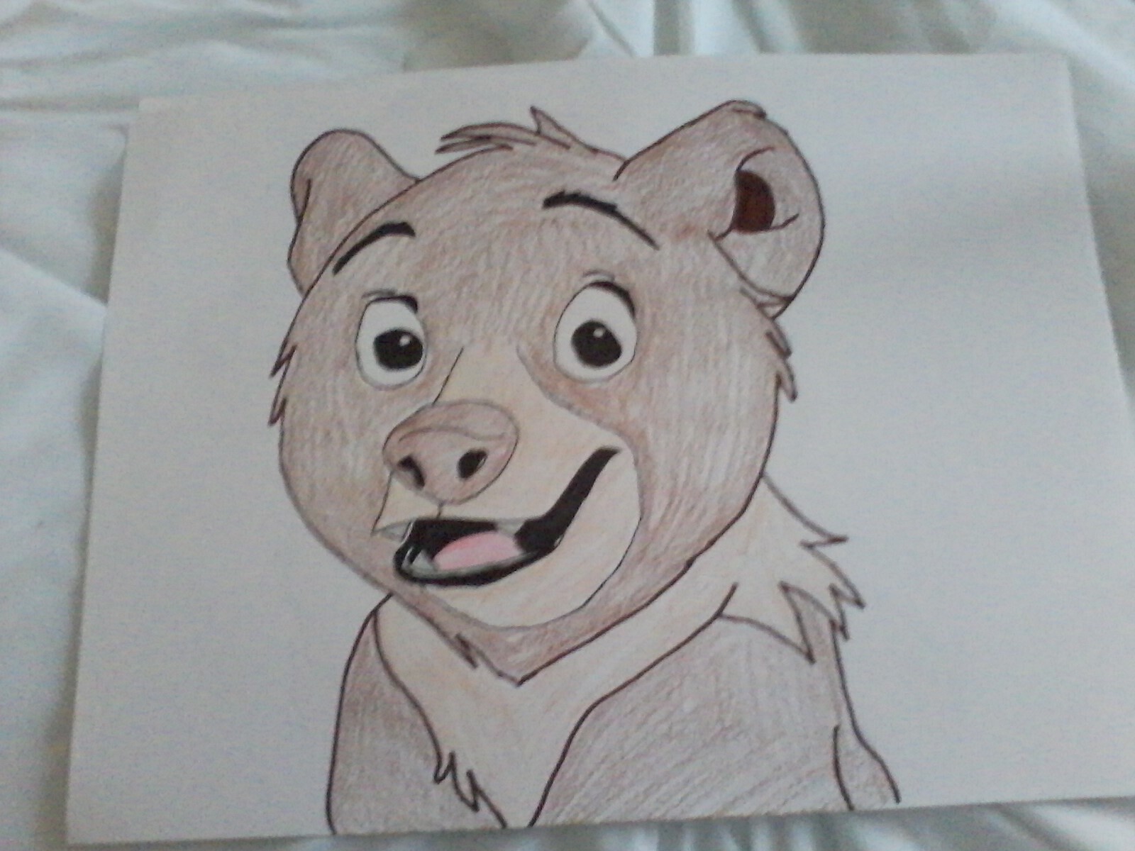 My Version Of Koda Drawing by Loverofallart - DragoArt