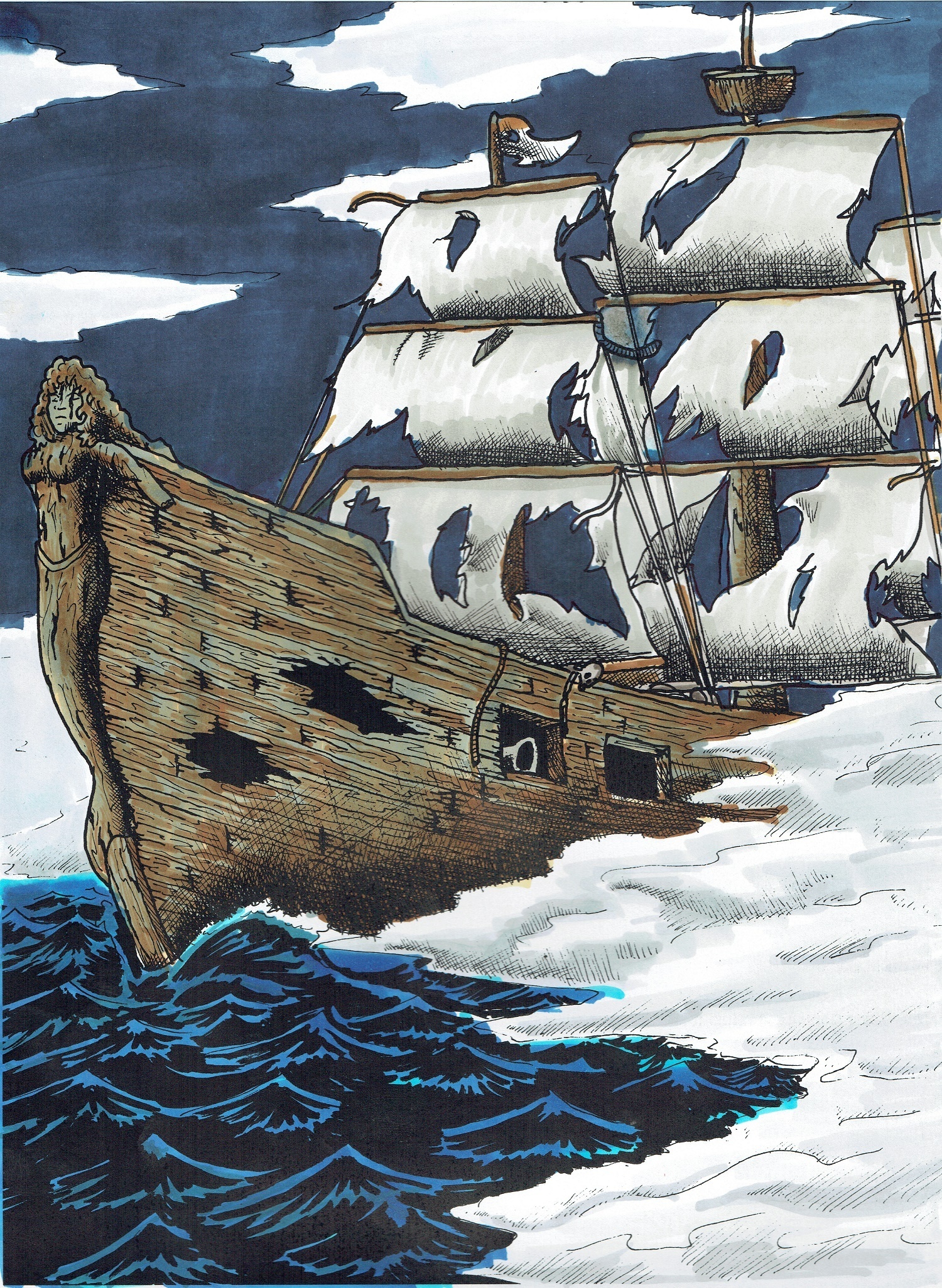 Lost Voyage Drawing by Nyghtmar3 - DragoArt