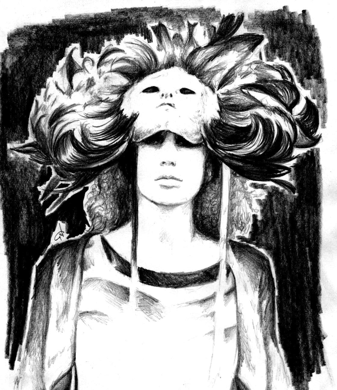 Muse Drawing by Paradise - DragoArt