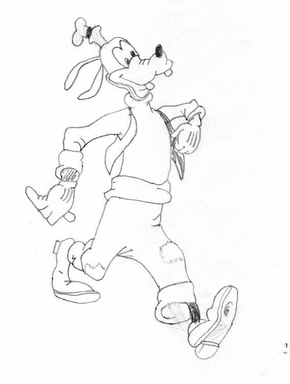Goofy Drawing by Ricojay - DragoArt