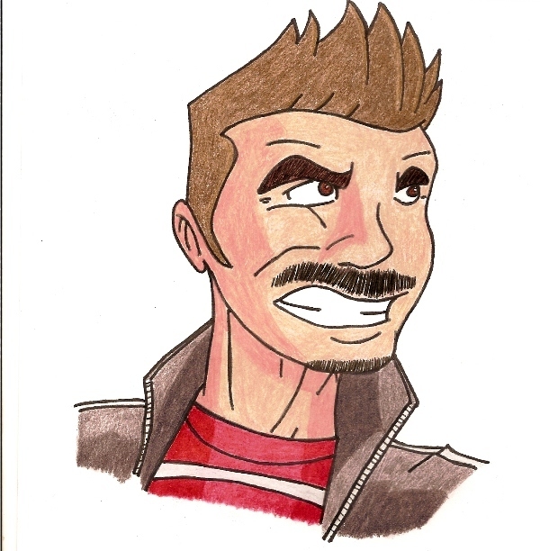 Angry Joe Drawing by sketch - DragoArt