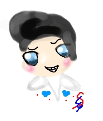 Elvis Chibi Drawing by artfreak98 - DragoArt
