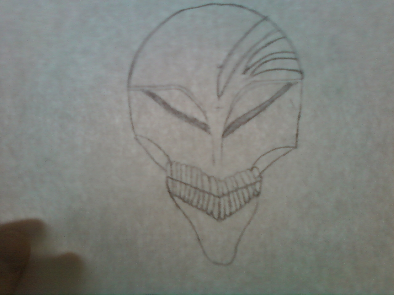 Hollow Mask Drawing by EternalPhoenix13 - DragoArt