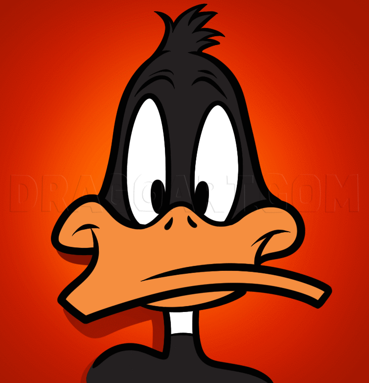 How To Draw Daffy Easy Step By Step Drawing Guide By Dawn DragoArt
