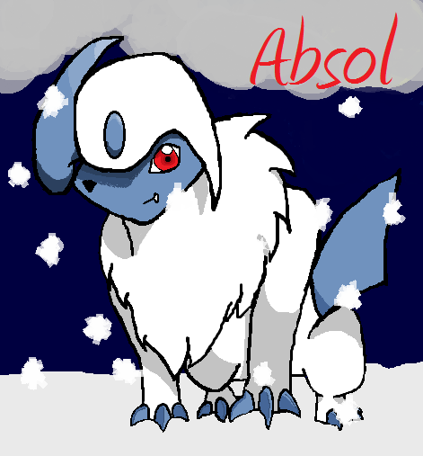 Absol Drawing by lelzzy - DragoArt