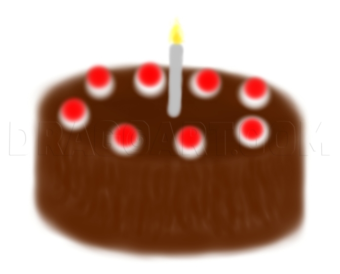 How To Draw A Portal Cake, Step by Step, Drawing Guide, by ...