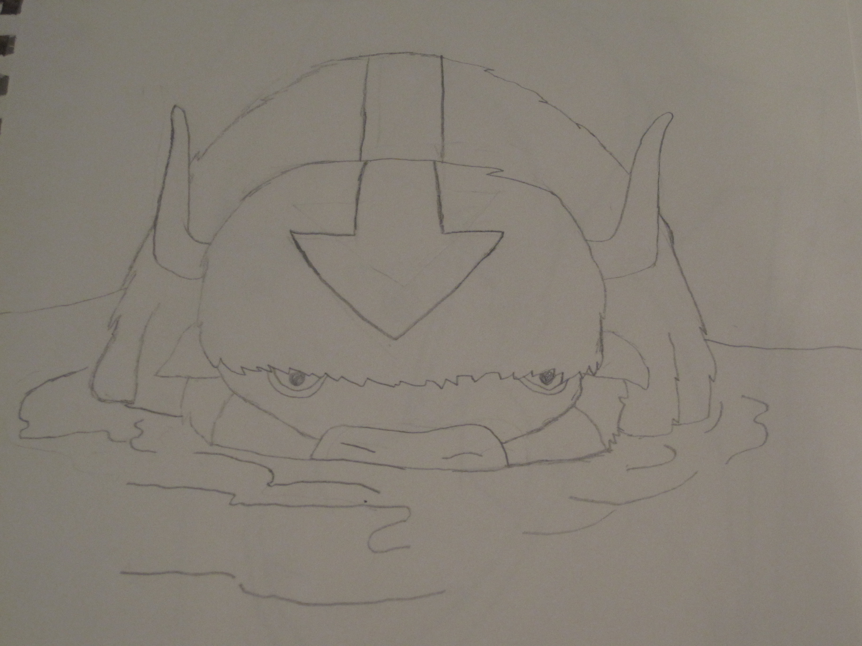 Appa Drawing by KSTadpole - DragoArt