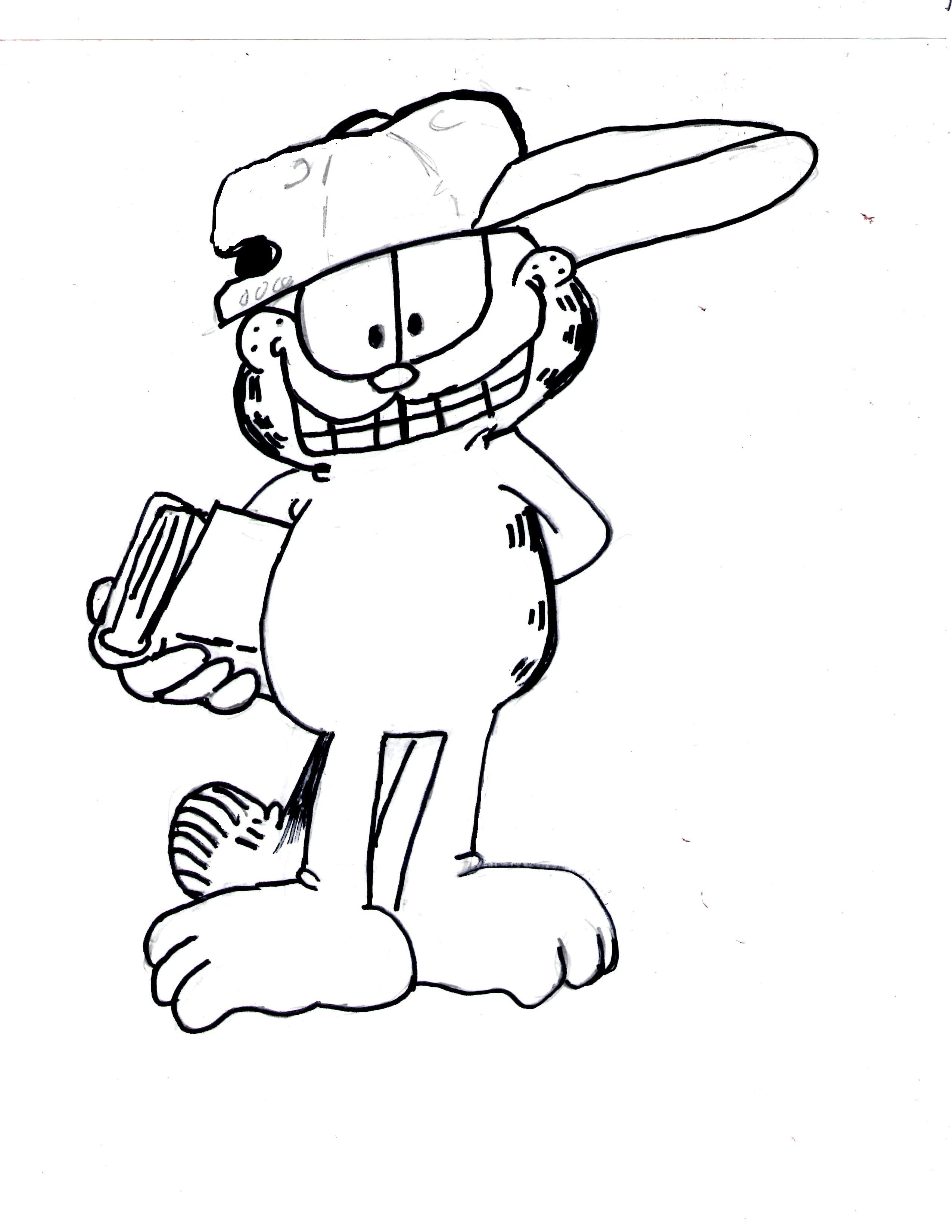 Garfield Drawing by koolart12 - DragoArt