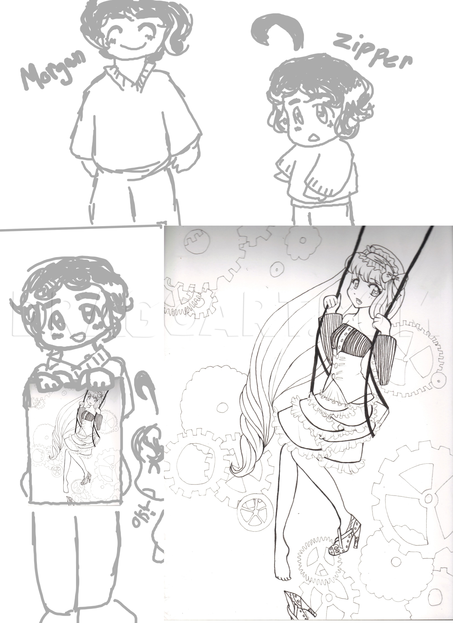 How To Color With Markers Drawing Step By Step By Hana123123123 How To Color With Markers Drawing Step By Step By Hana123123123