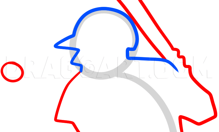 How To Draw The Mlb Logo Mlb Logo Step By Step Drawing Guide By Dawn Dragoart