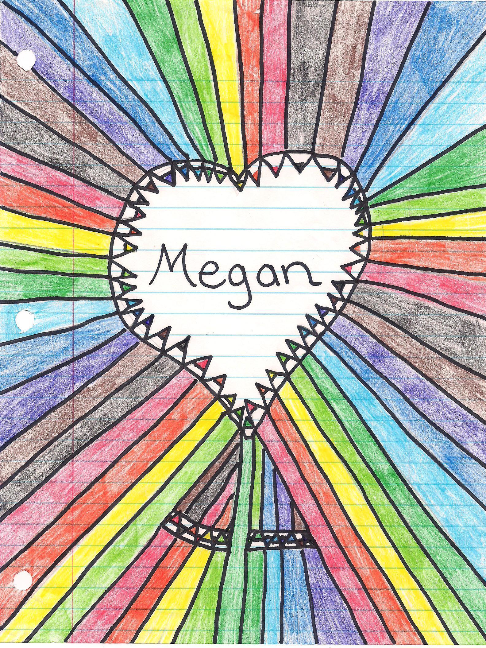 Colored Pencil Heart Drawing by Muffins725 - DragoArt