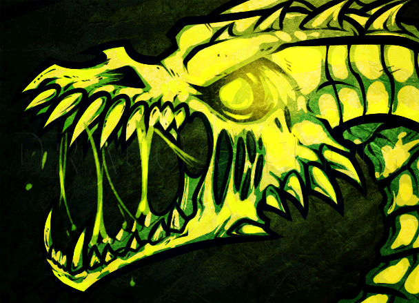 How To Draw A Skeleton Dragon Step By Step Drawing Guide By Dawn How To Draw A Skeleton Dragon Step By Step Drawing Guide By Dawn