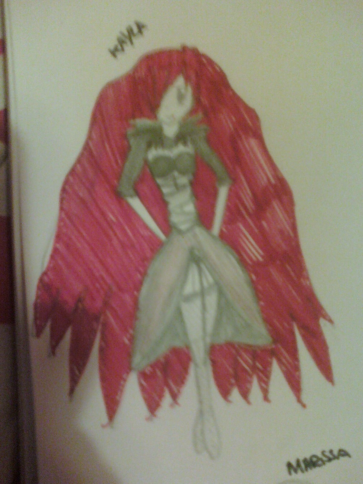 Kayla Drawing by WarriorWolf - DragoArt