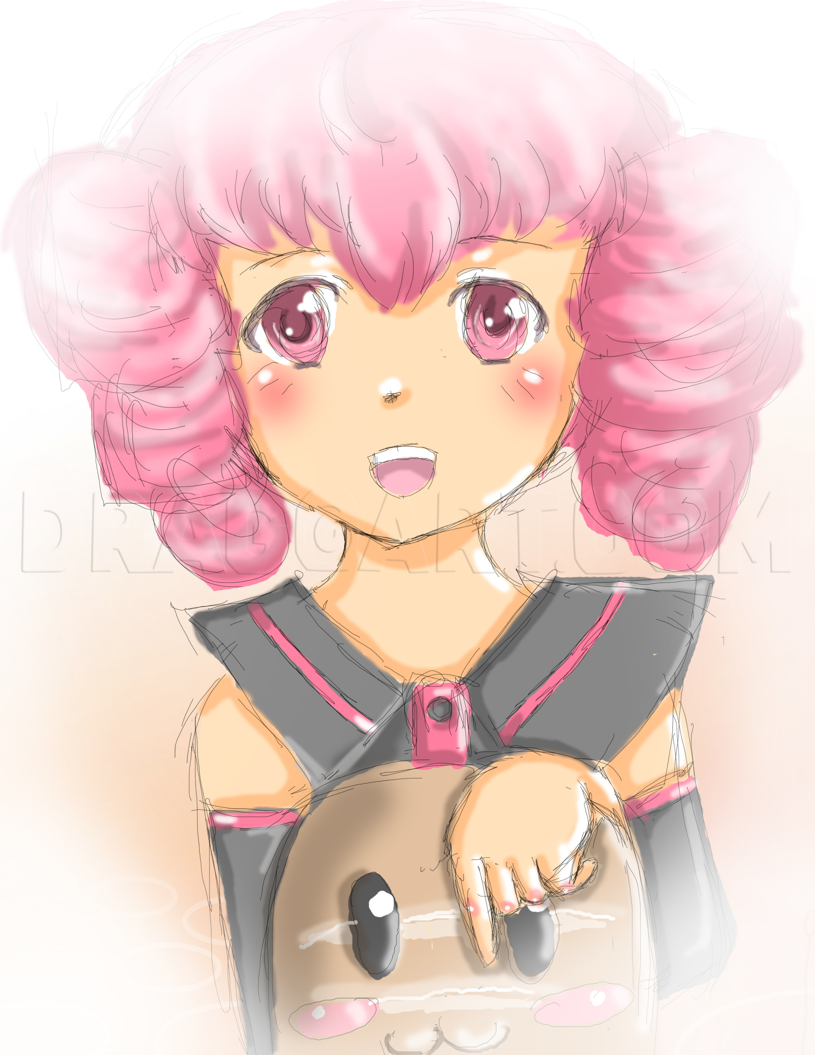 How To Draw Chibi Teto, Step by Step, Drawing Guide, by hana123123123 ...