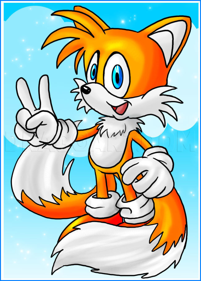 How To Draw Tails By Dawn Dragoart
