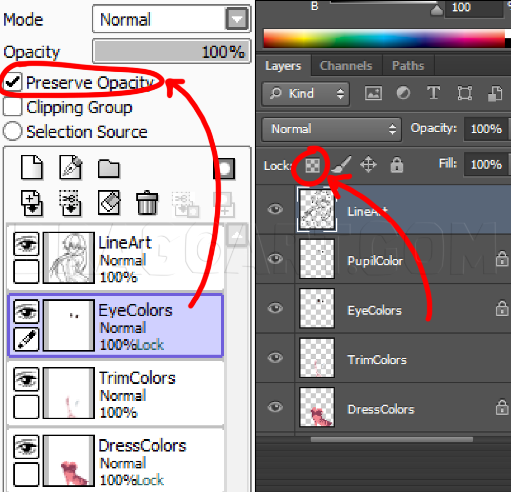 How To Color Anime Eyes Digitally Step By Step Drawing Guide By Dawn