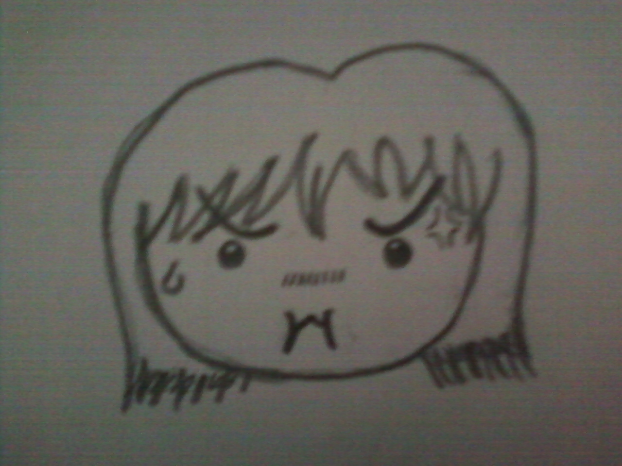 Angry Chibi Girl Drawing by Emo_Princess - DragoArt