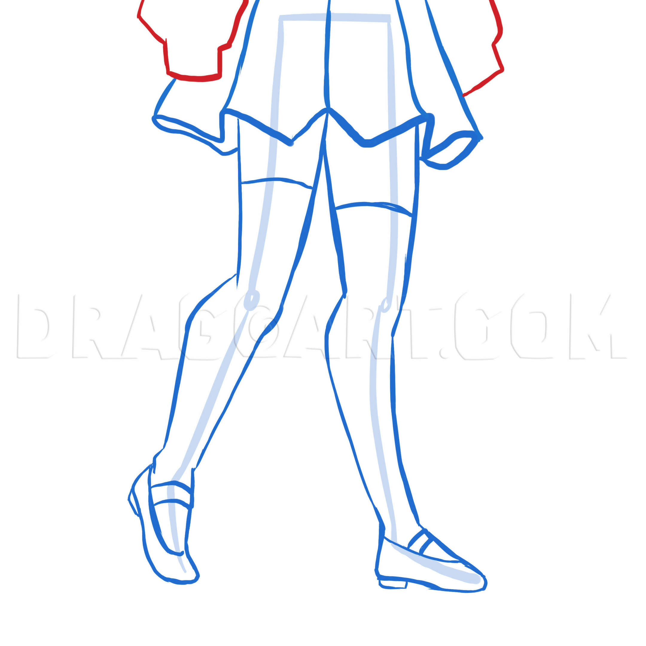 How To Draw Anime Legs Step By Step Drawing Guide By PuzzlePieces How To Draw Anime Legs Step By Step Drawing Guide By PuzzlePieces