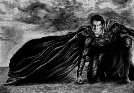 The Real Superhero Drawings