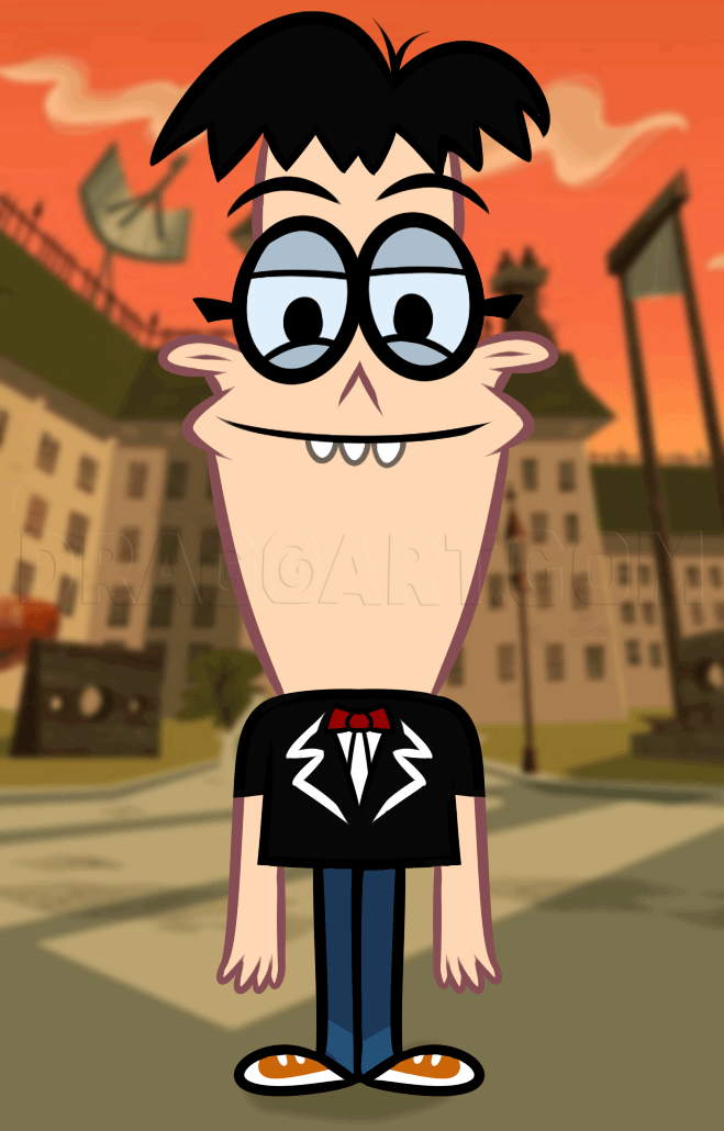 How To Draw Kin From Grojband, Step by Step, Drawing Guide, by Dawn ...