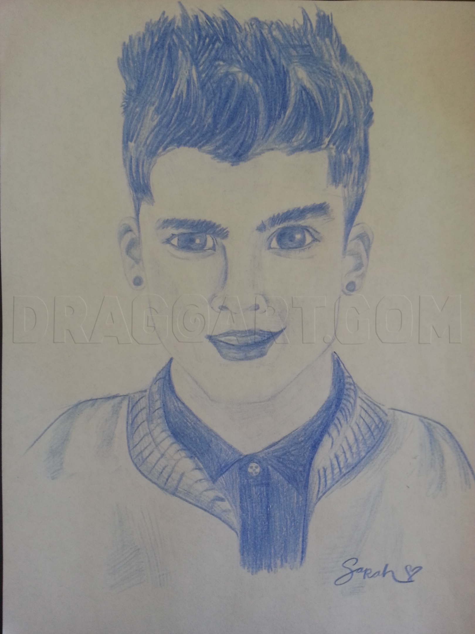 How To Draw Zayn Malik, Step by Step, Drawing Guide, by zaynsgal - DragoArt