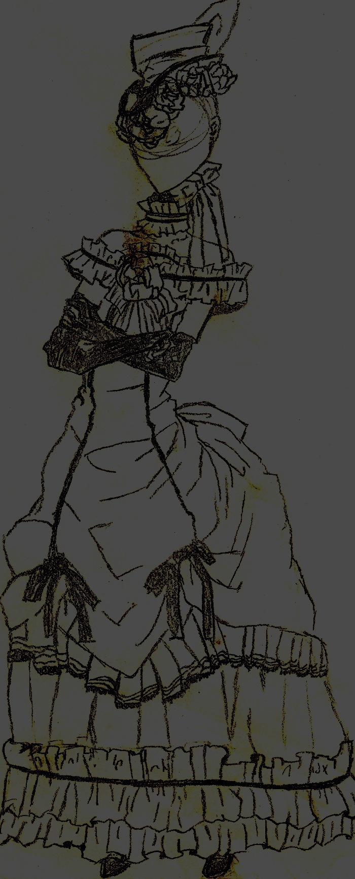 Black Butler Dress Drawing by NorNor - DragoArt