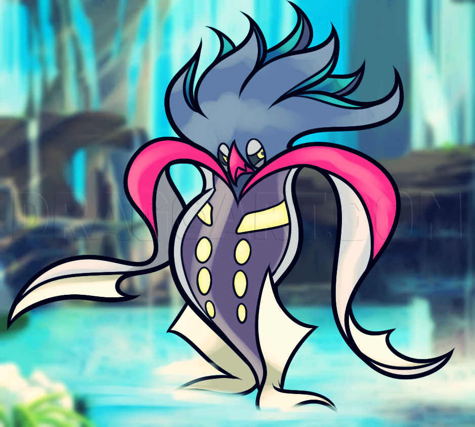 How To Draw Malamar, Step by Step, Drawing Guide, by Dawn - DragoArt