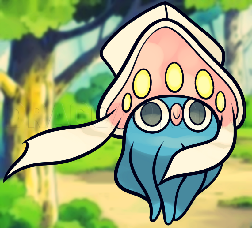 How To Draw Inkay, Step by Step, Drawing Guide, by Dawn - DragoArt