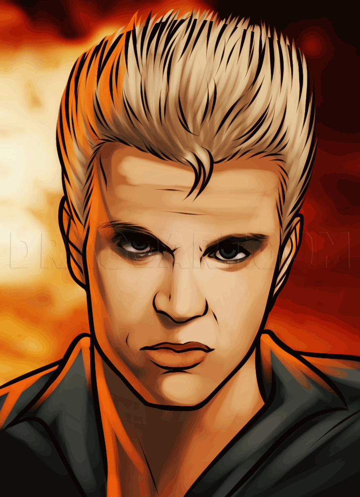 How To Draw Billy Idol, Billy Idol, Step by Step, Drawing Guide, by ...