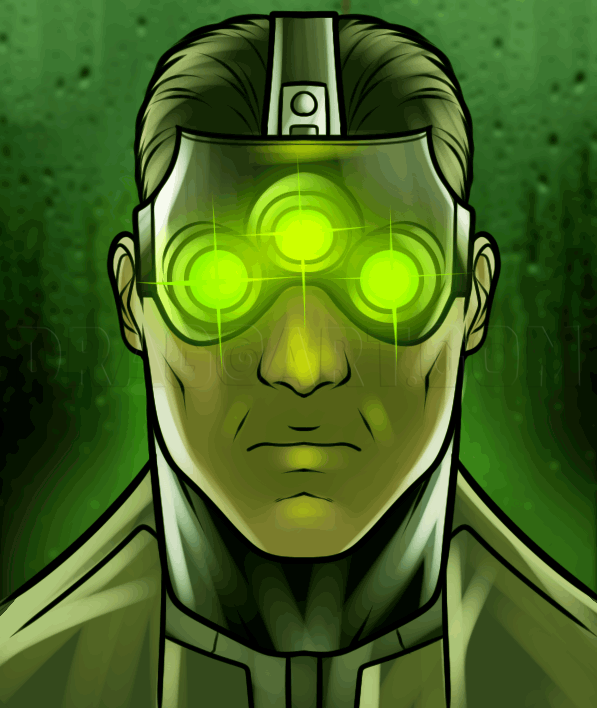 How To Draw Splinter Cell, Step by Step, Drawing Guide, by Dawn - DragoArt