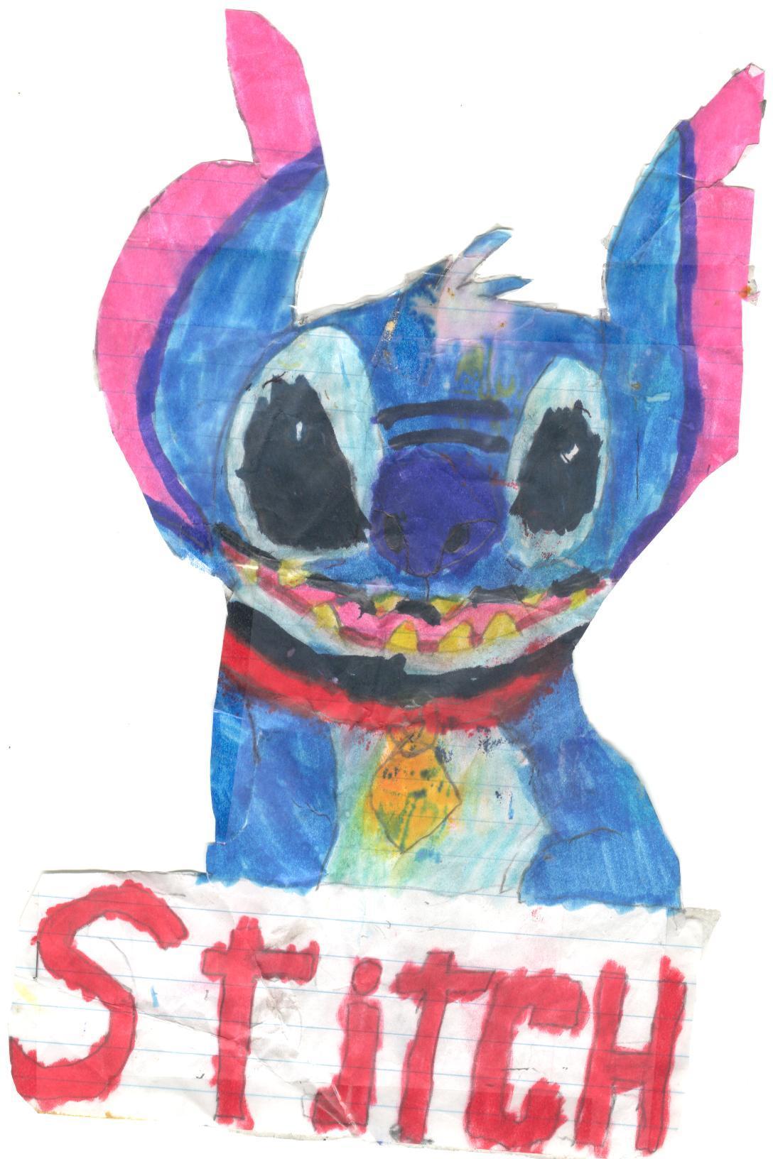 Stitch Old Drawing by KaDargo - DragoArt