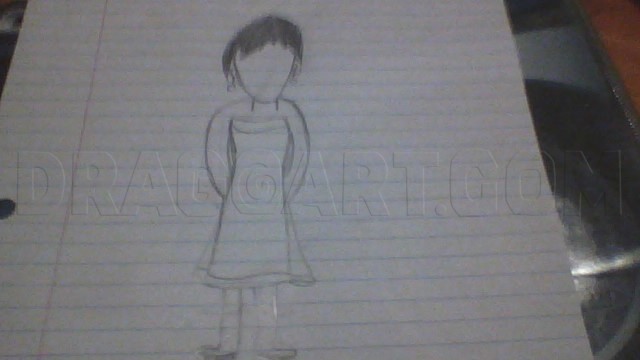 How To Draw A Simple Person Quick Coloring Page Trace Drawing