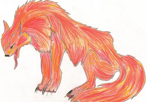 Dragoart Anime Wolf