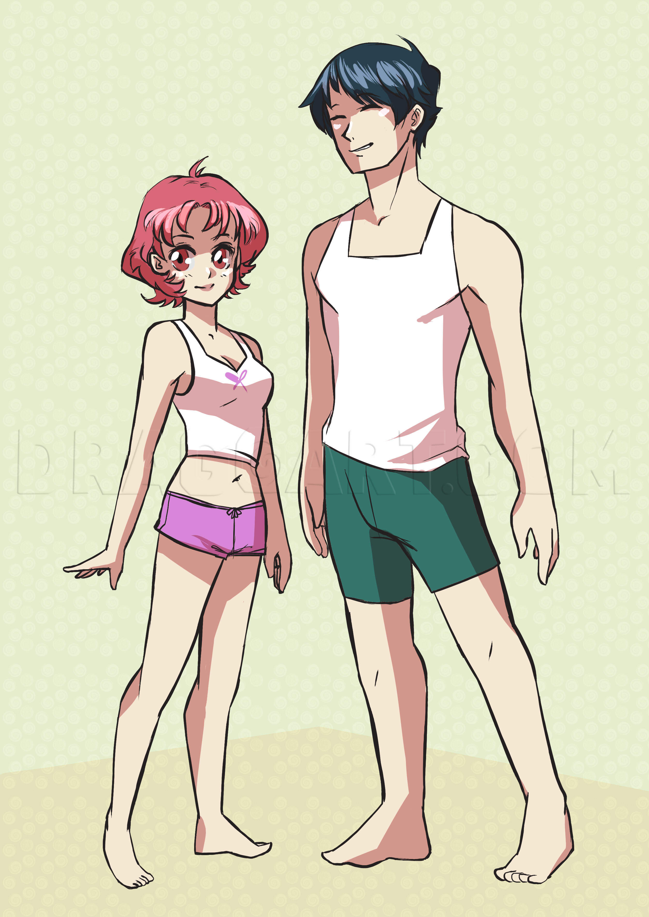 How To Draw Anime Anatomy Step By Step Drawing Guide By PuzzlePieces